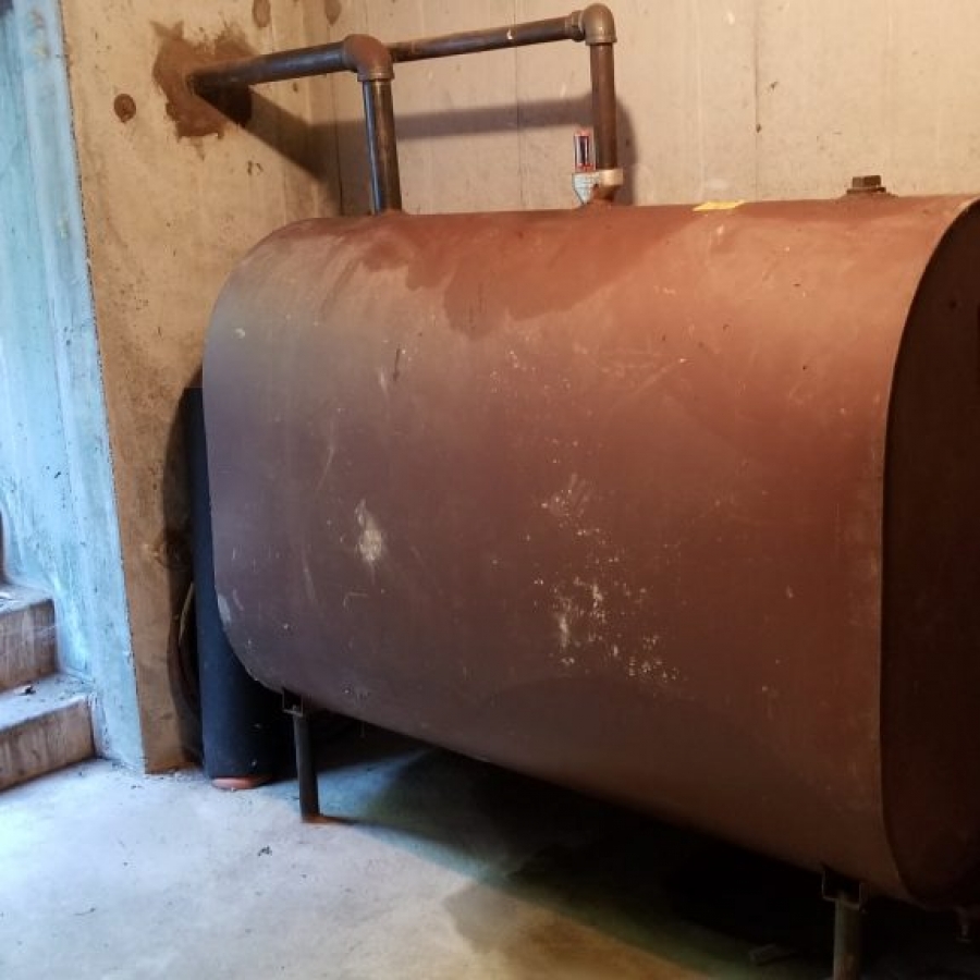 Indoor Basement Tank Removal | Basement Oil Tank Exchange Program