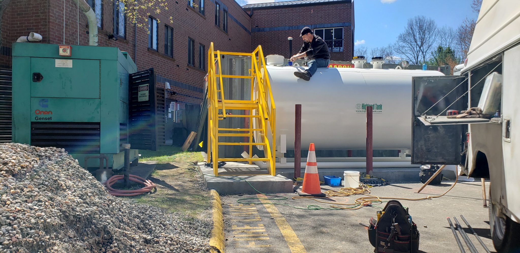 Generator Above Ground Tanks | Underground Oil Tank Removal Company